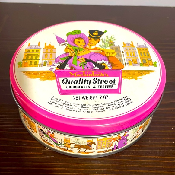 Vintage | Accents | Vintage Quality Street Chocolate Tin | Poshmark
